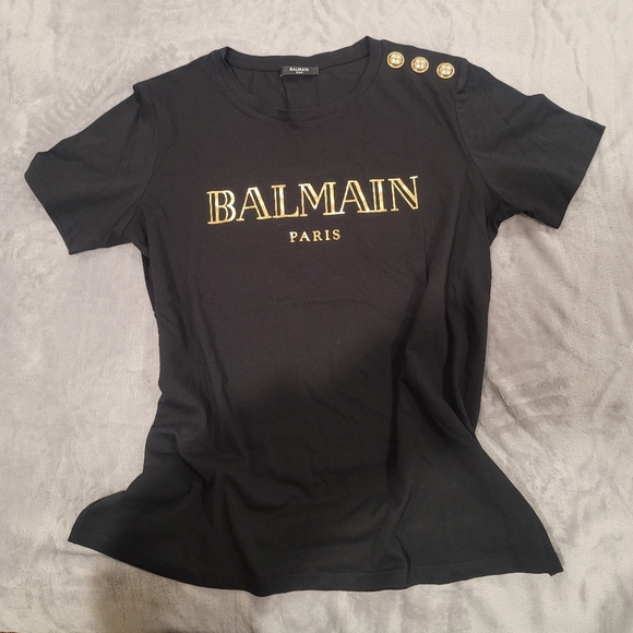 Balmain | Tops | Authentic Balmain Paris Shirt | Poshmark